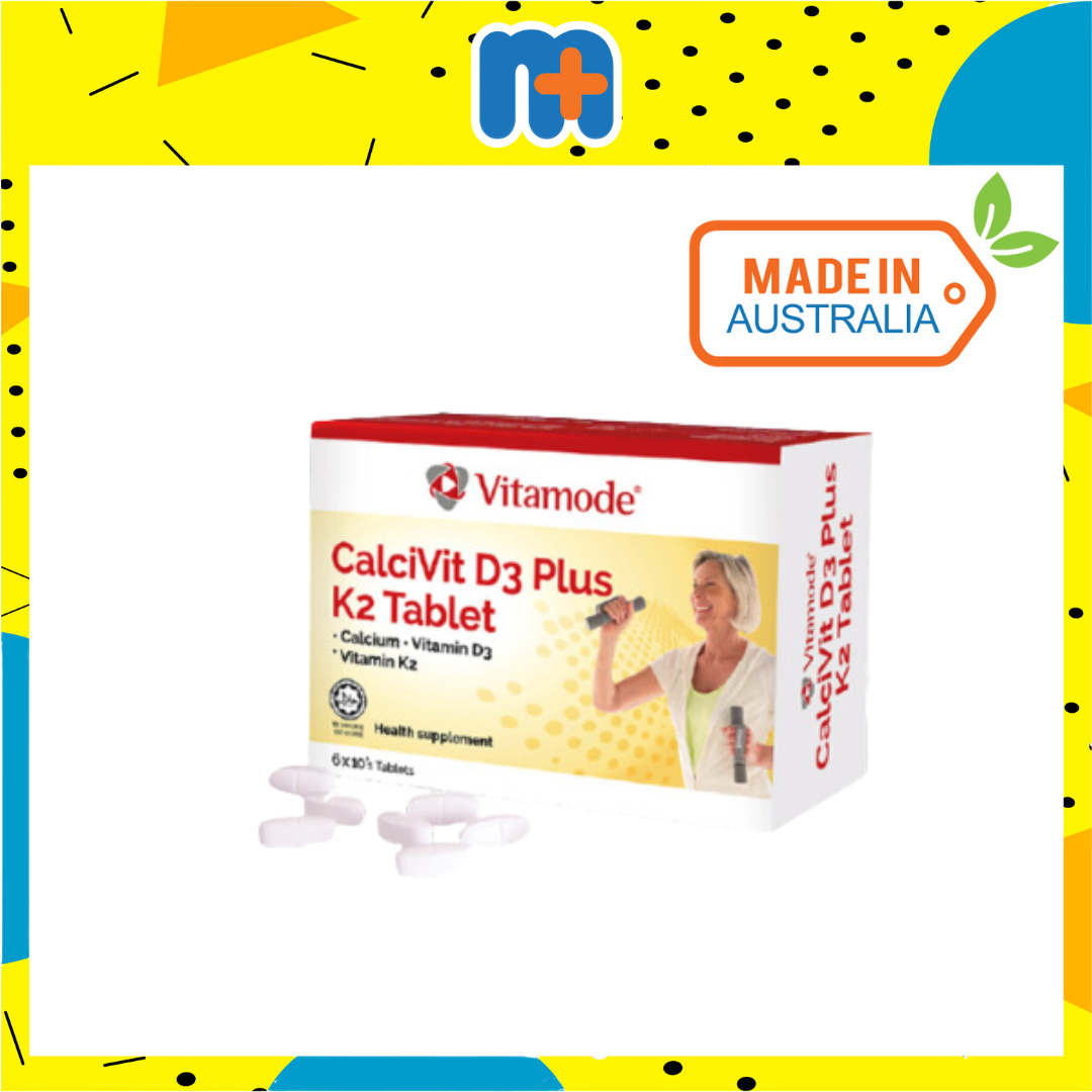 [MPLUS] VITAMODE Calcivit D3 Plus K2 60 Tablets