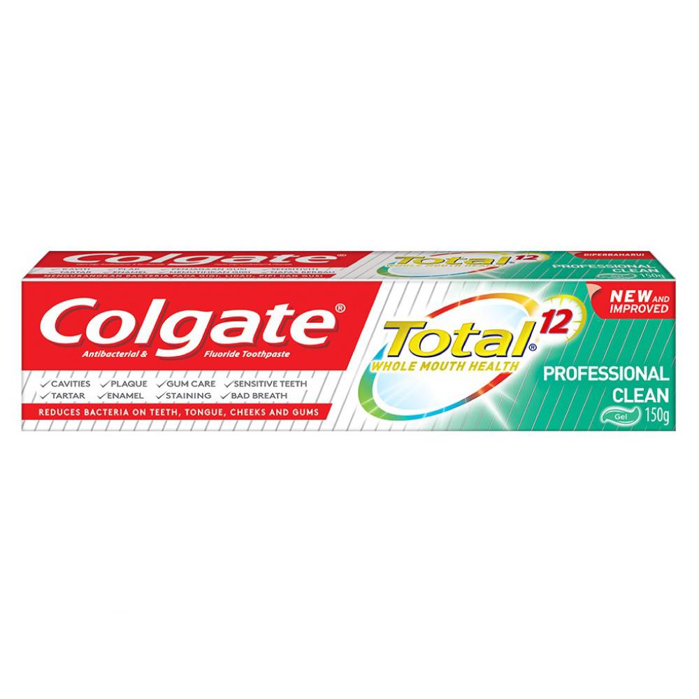 COLGATE TOTAL PROFESSIONAL CLEAN GEL 150G