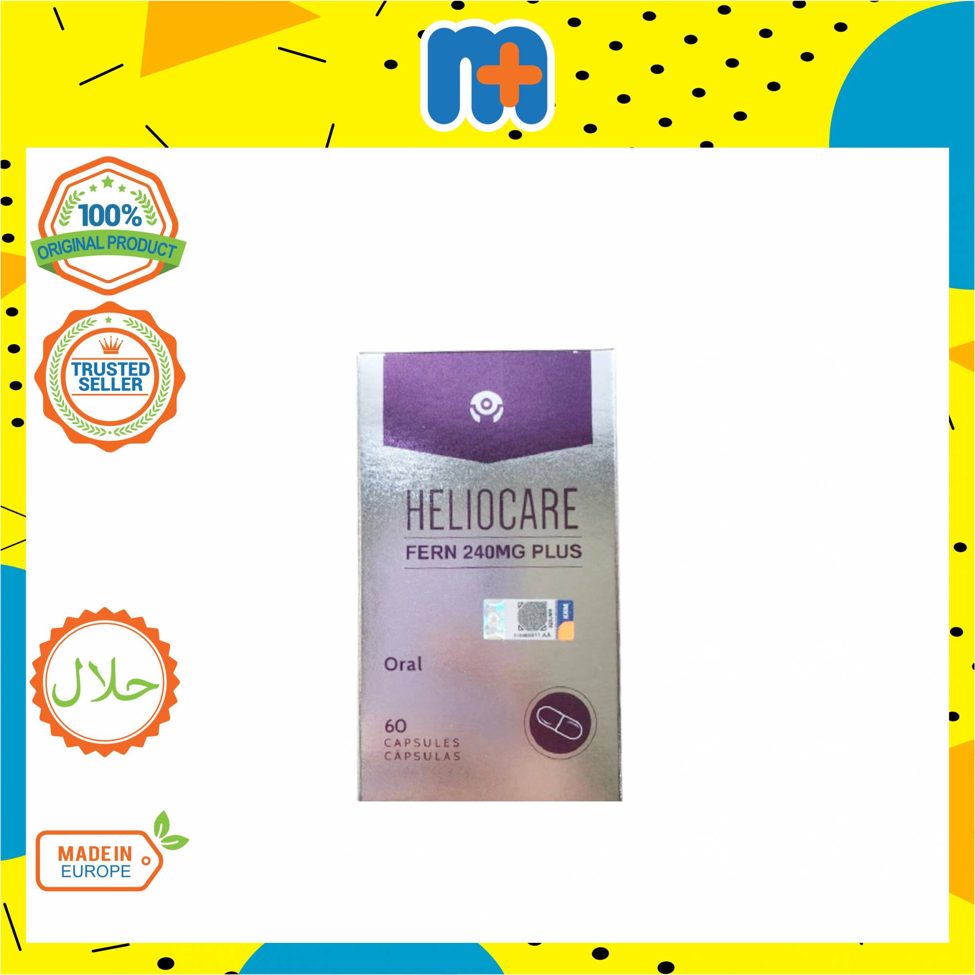 [MPLUS] HELIOCARE Fern 240Mg Plus Caps 60S