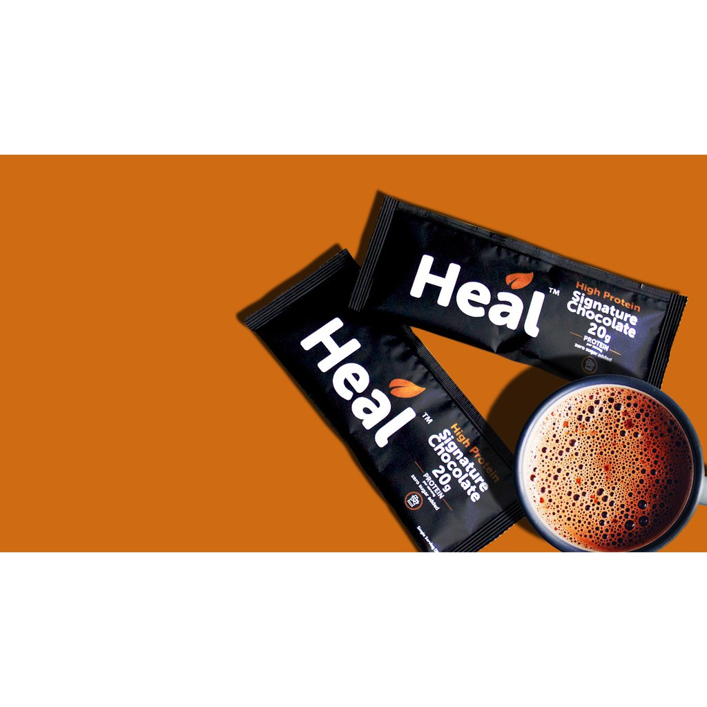 HEAL HIGH PROTEIN SIGNATURE CHOCOLATE SACHET 36G