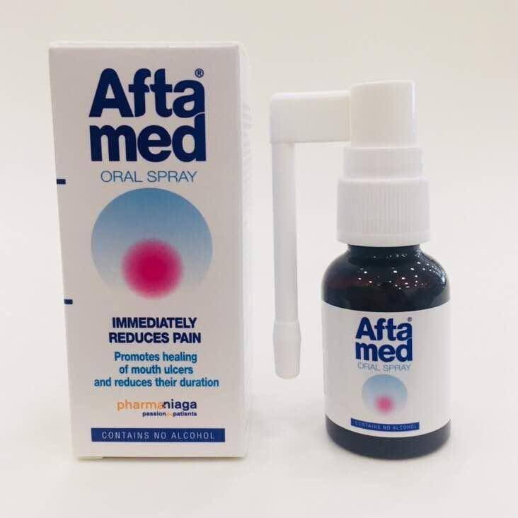 [MPLUS] AFTA MED Oral Spray 20ml No Alcohol