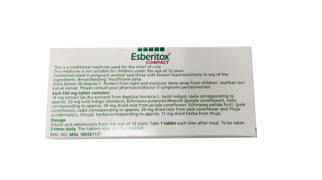 ESBERITOX Compact Tablet 20S
