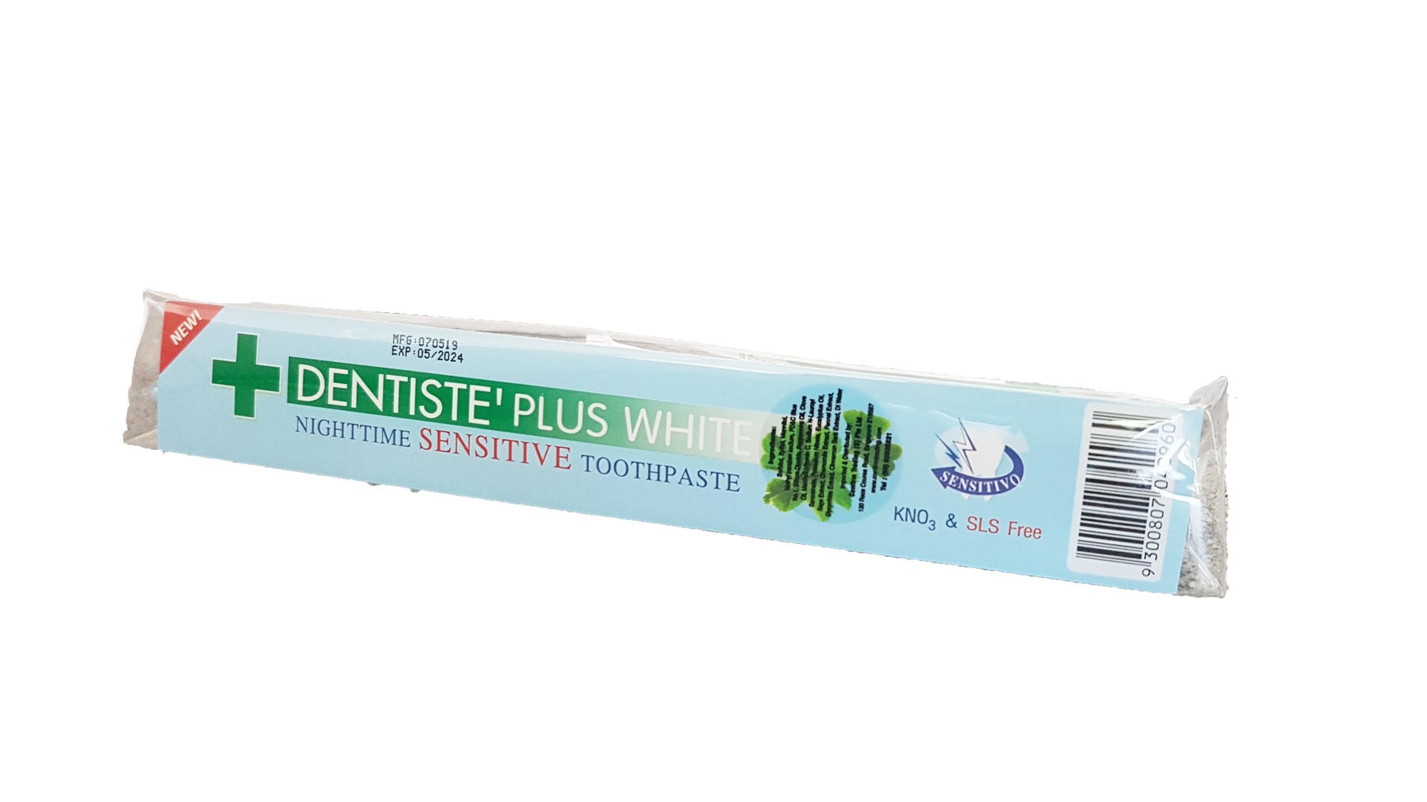 [MPLUS] DENTISTE PLUS WHITE SENSITIVE TOOTHPASTE TRAVEL SET
