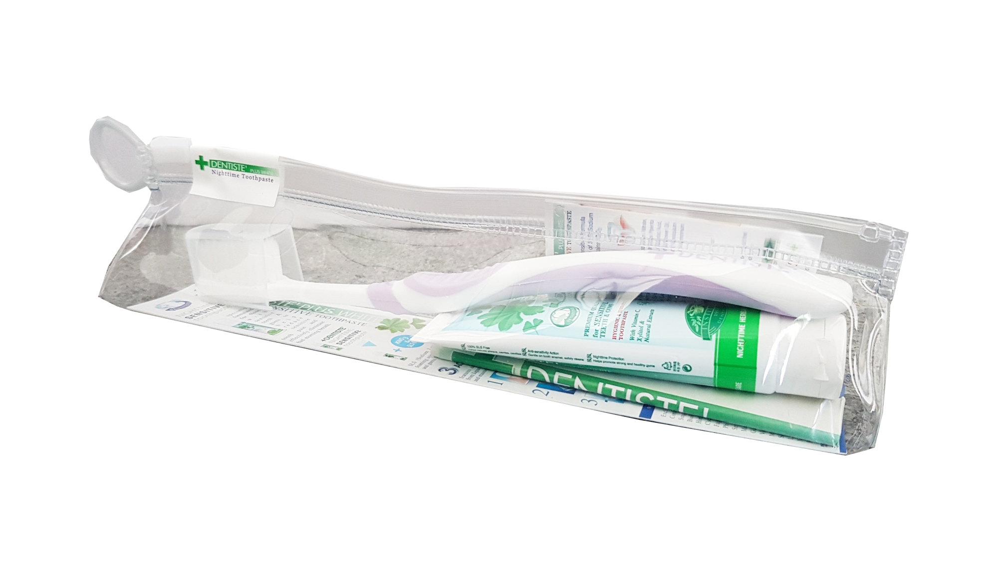 [MPLUS] DENTISTE PLUS WHITE SENSITIVE TOOTHPASTE TRAVEL SET