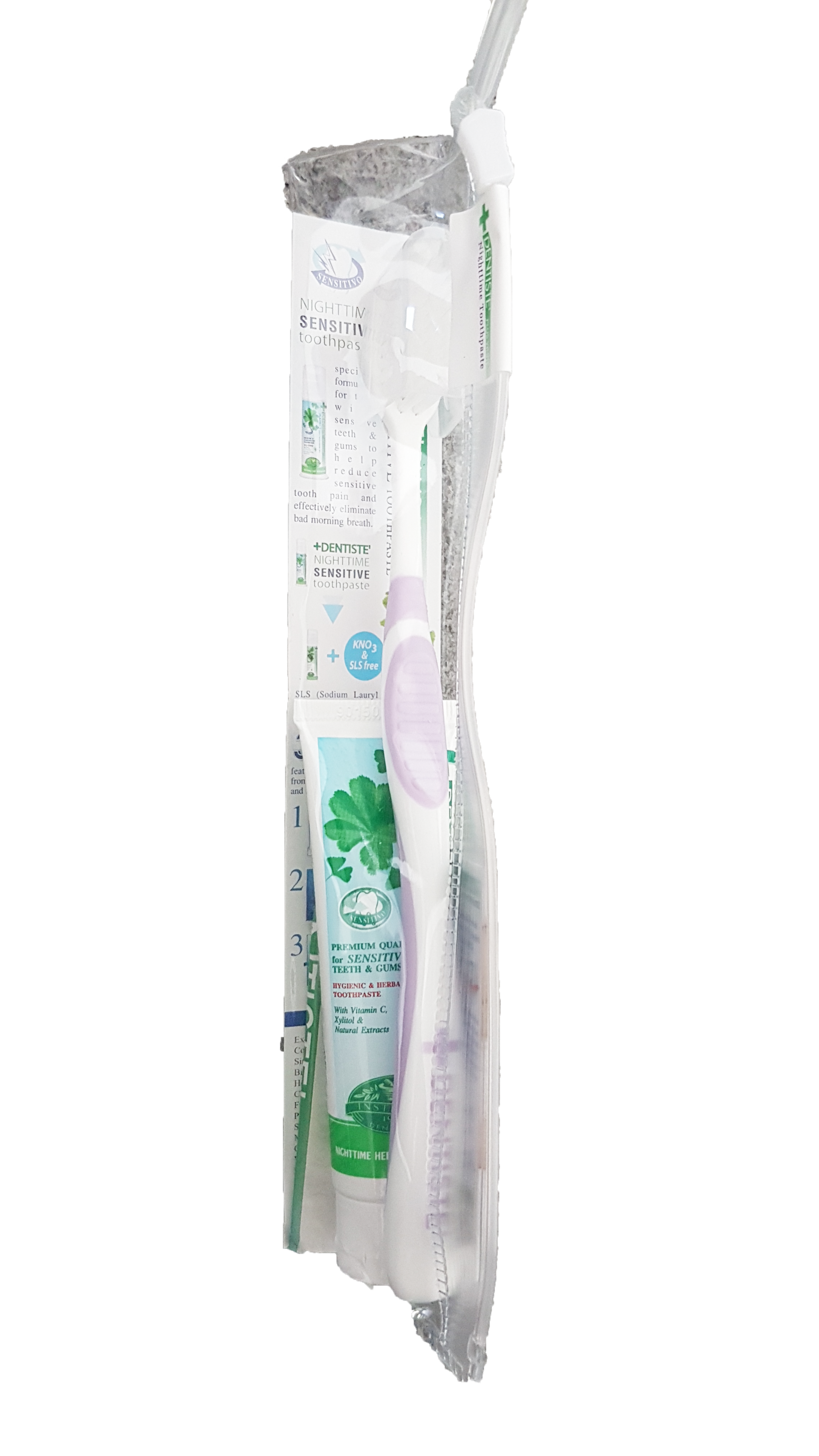 [MPLUS] DENTISTE PLUS WHITE SENSITIVE TOOTHPASTE TRAVEL SET