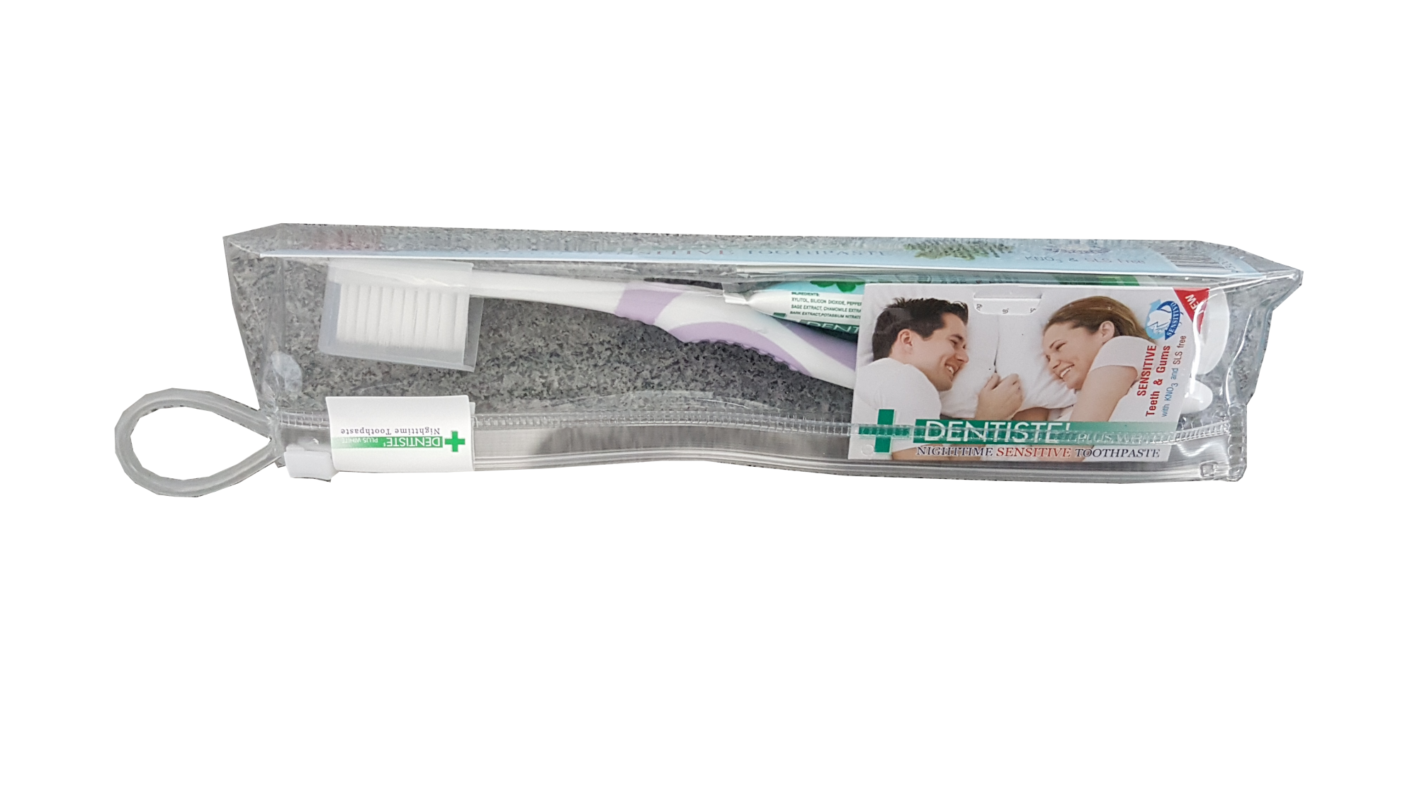 [MPLUS] DENTISTE PLUS WHITE SENSITIVE TOOTHPASTE TRAVEL SET