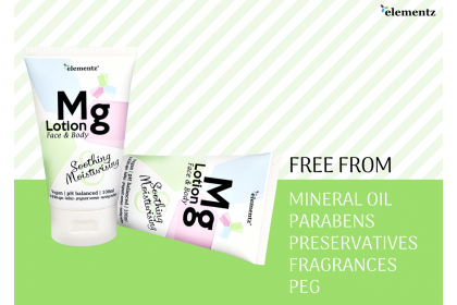 ELEMENTZ MAGNESIUM FACE AND BODY LOTION 100ML