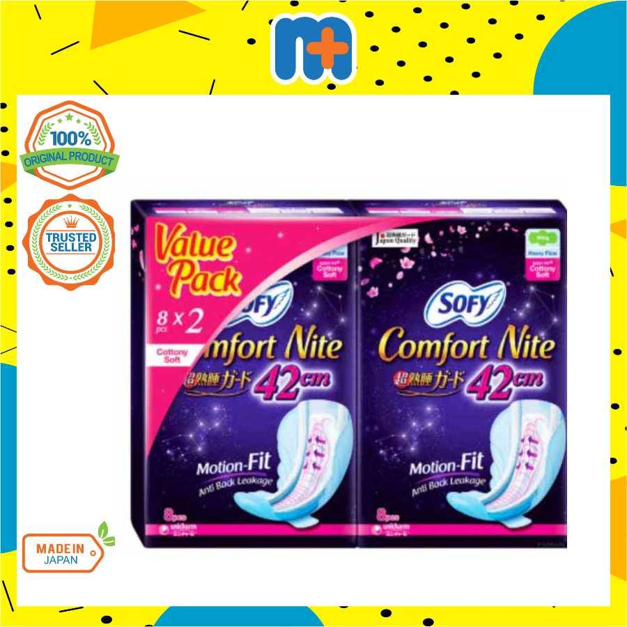 [MPLUS] Sofy Body Fit Comfort Nite Wings 42Cm 8S Twin Pack (Y17)