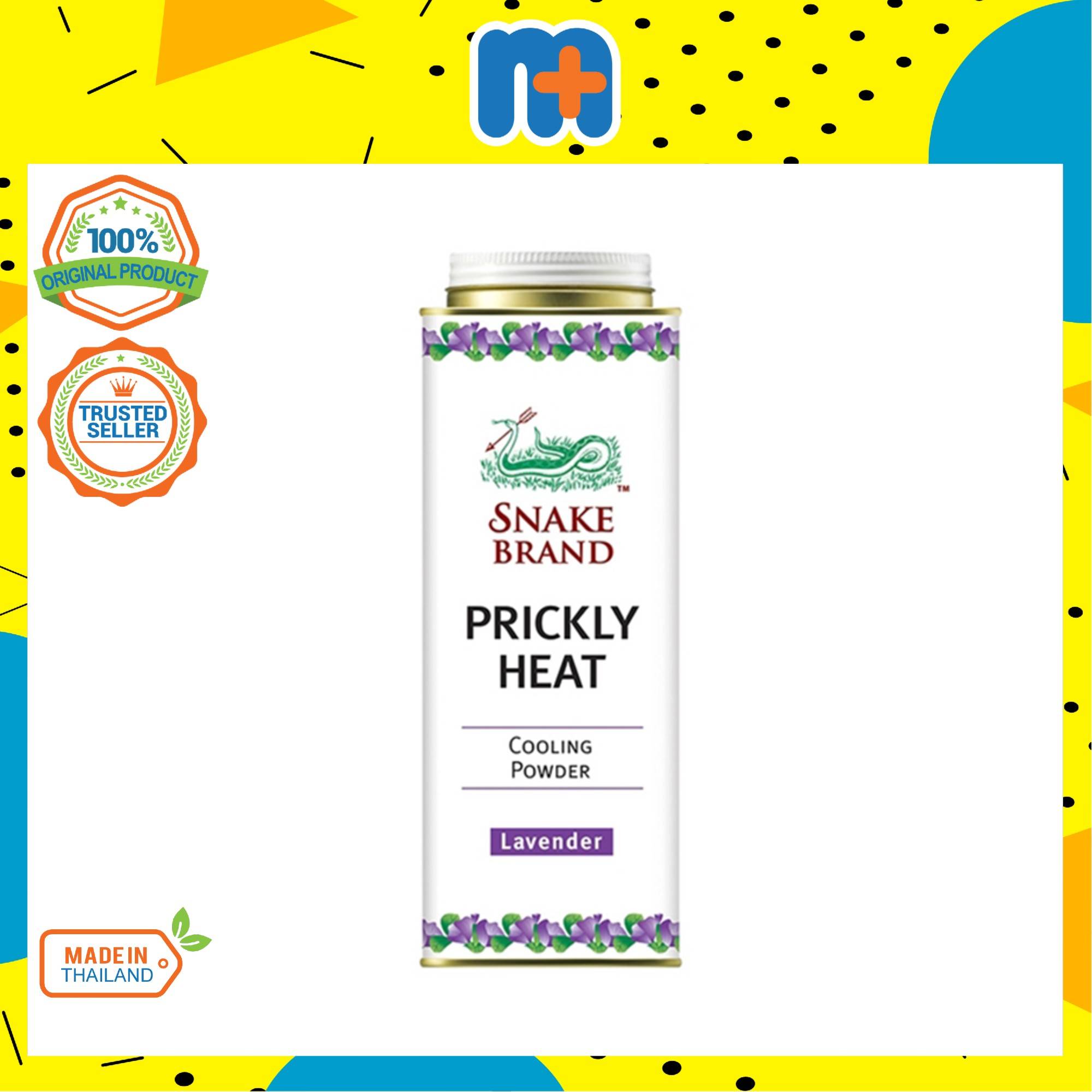 ST LUKE'S PRICKLY HEAT POWDER LAVENDER 300G