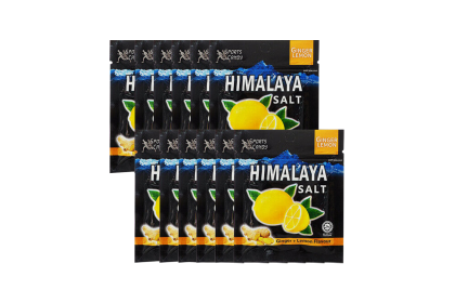 HIMALAYA SALT SPORTS CANDY - GINGER + LEMON 15G 1'S X 12
