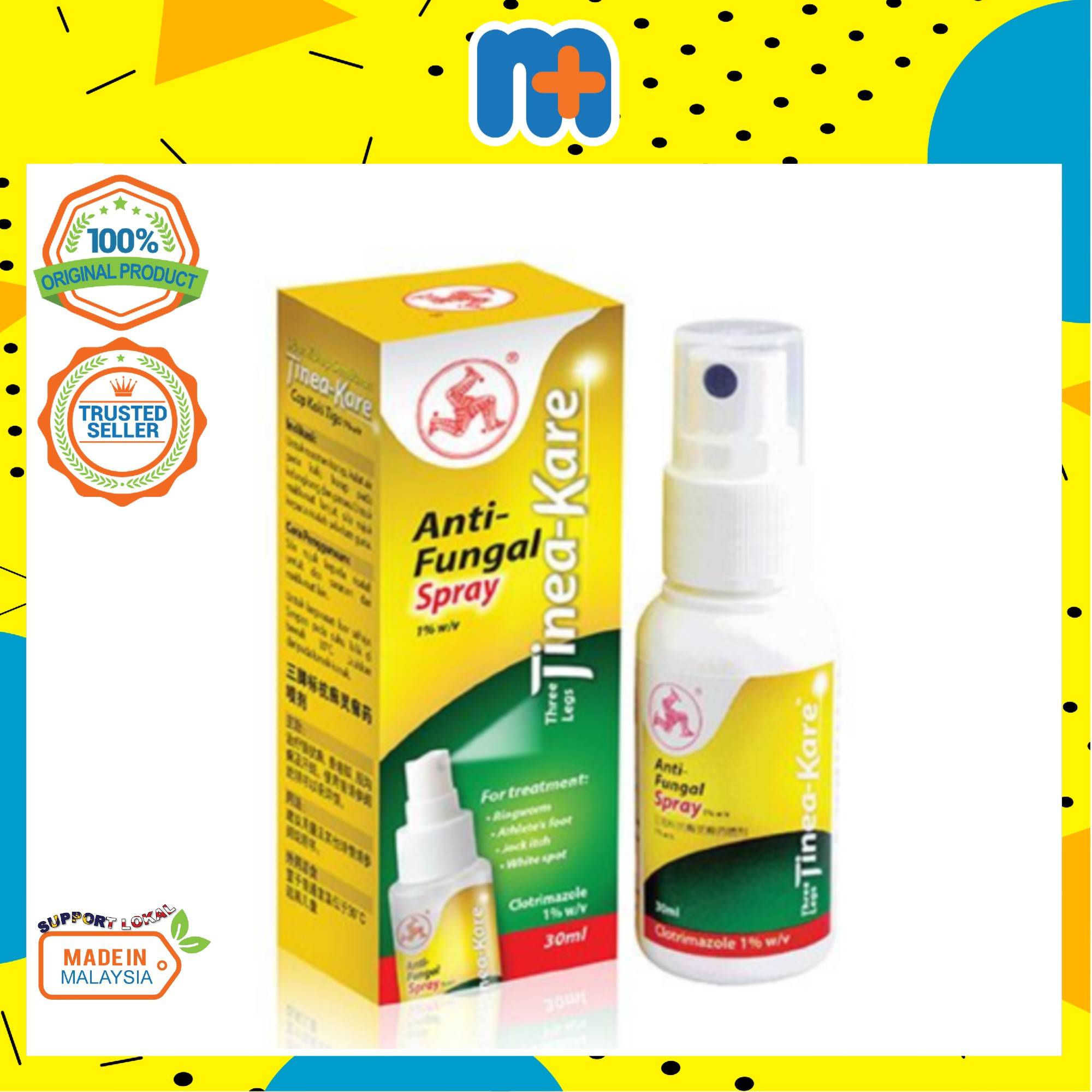 3LEGS TINEA-KARE ANTIFUNGAL SPRAY 30ML