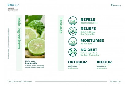 [MPLUS] MOSOFF Natural Mosquito Repellent Cream 30ml