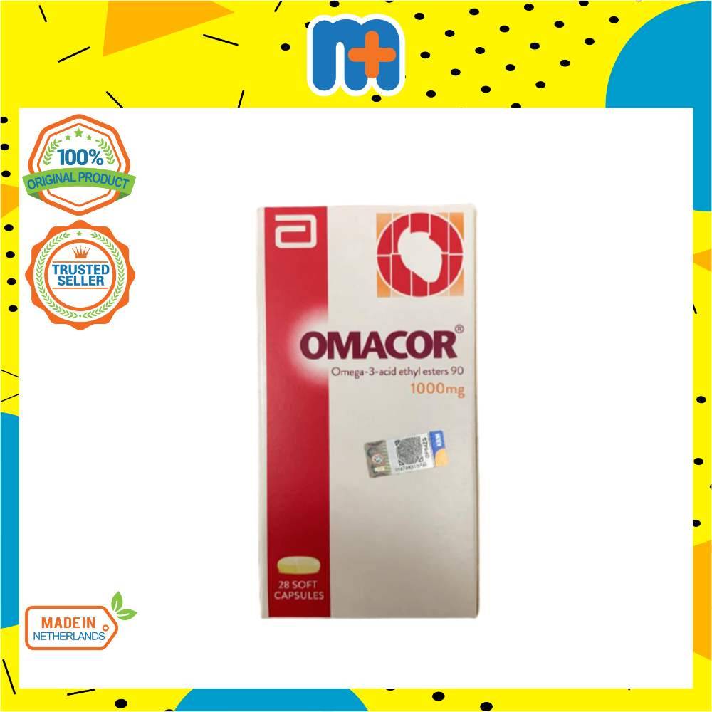 [MPLUS] ABBOTT Omacor Soft Capsules 1000mg 28s