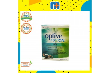 OPTIVE FUSION UD EYE DROPS VIALS 30 X 0.4ML