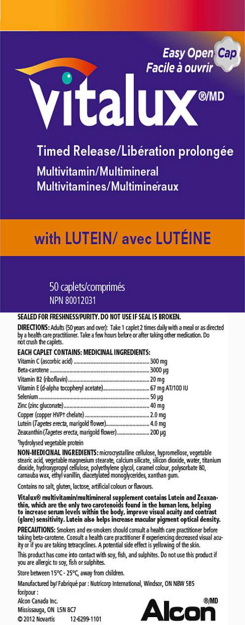 VITALUX PLUS Time Release Multivitamin Tab 30s