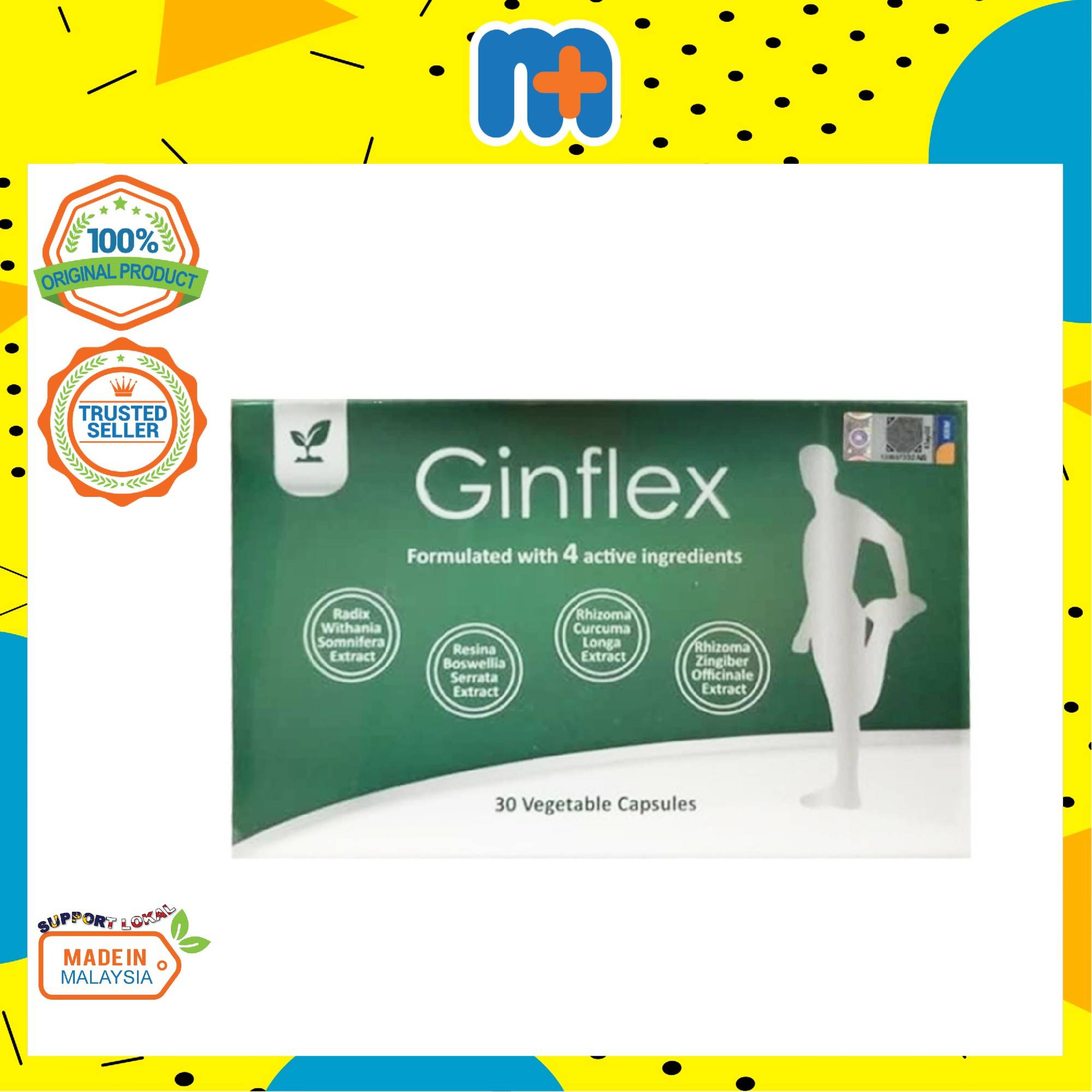 GINFLEX CAPSULE 3X10S