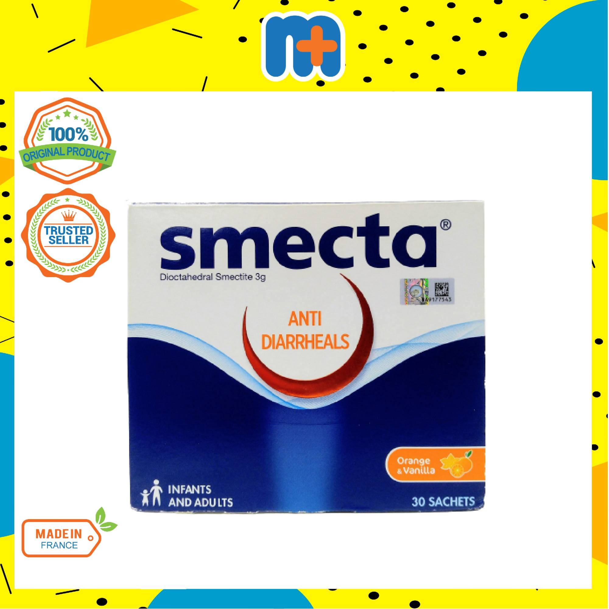 SMECTA ORANGE VANILLA SACHET 3G 30S