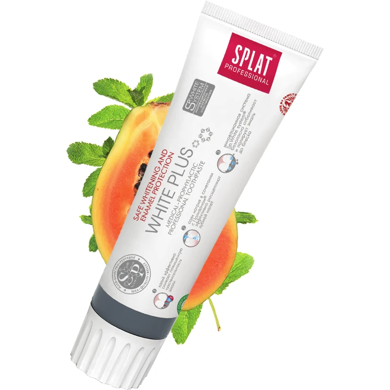 SPLAT PROFESSIONAL WHITE PLUS TOOTHPASTE 100ML