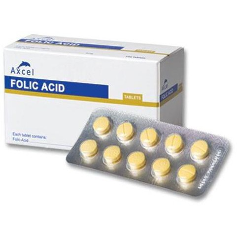 AXCEL FOLIC ACID TAB 10S