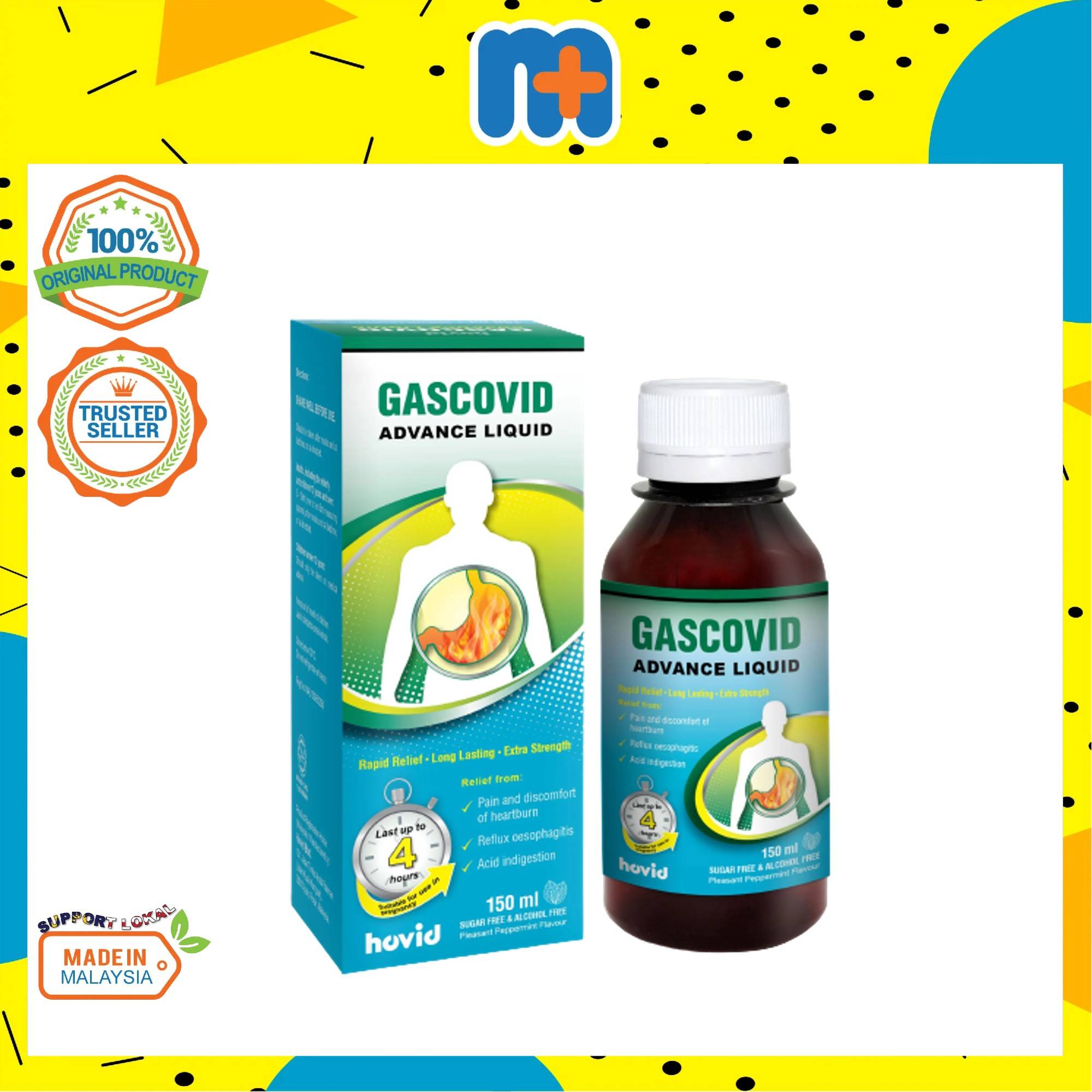 [MPLUS] HOVID Gascovid Advance Liquid 150ml