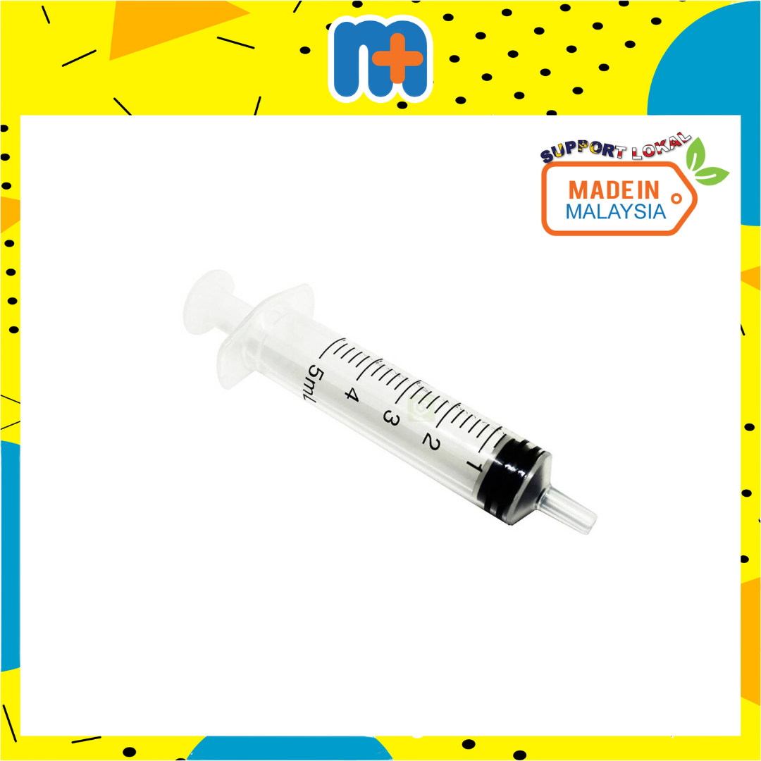 MEDTOPIA M0203-02 DISPOSABLE SYRINGE 5ML - LUER LOCK 1S