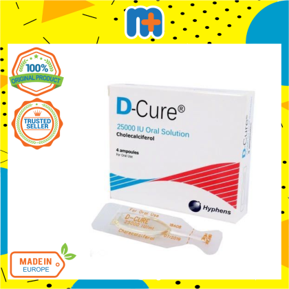 [MPLUS] D-CURE 25000 IU Oral Solution 1ml x 4