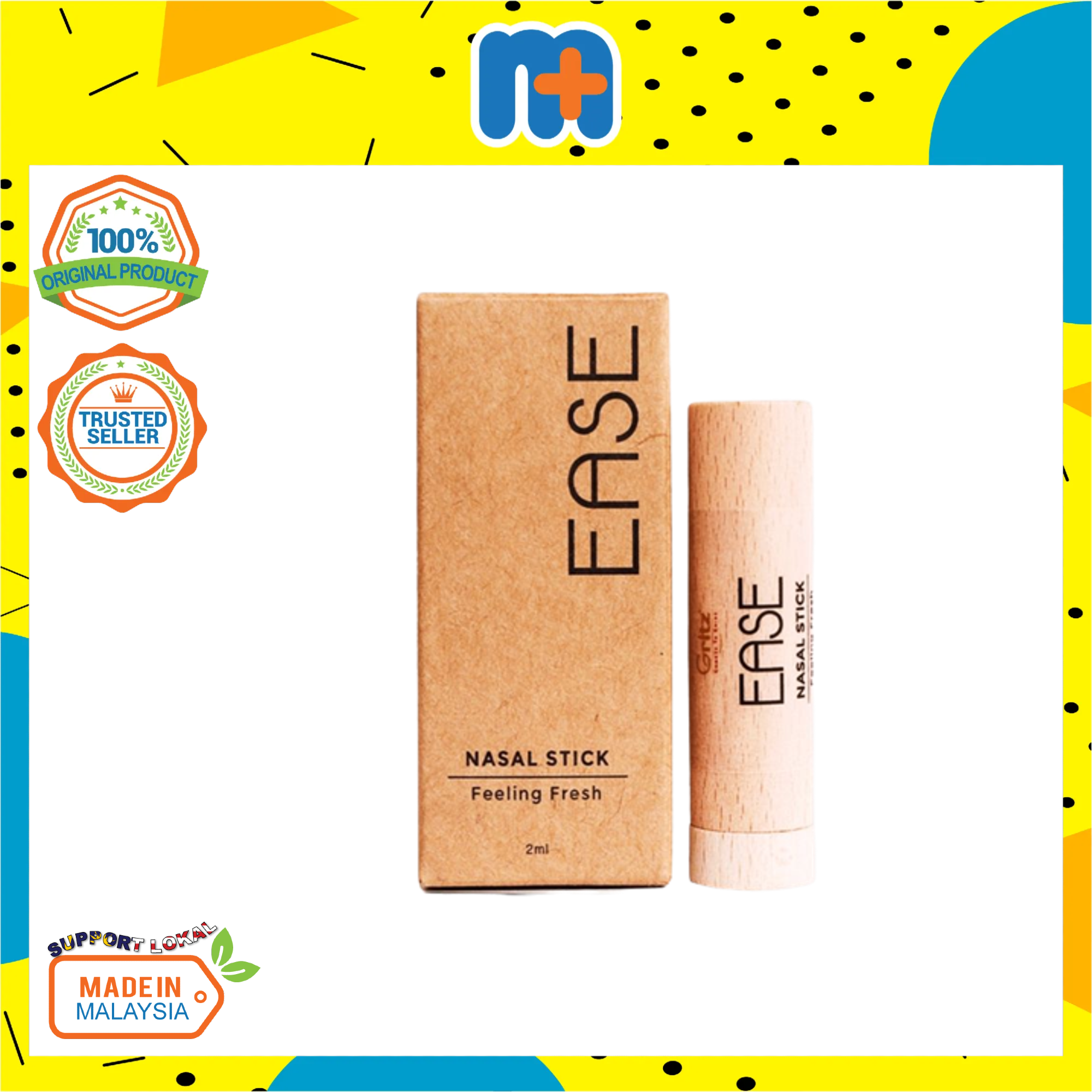 #GRITZ EASE NASAL STICK INHALER (NO SMOKING) 2ML