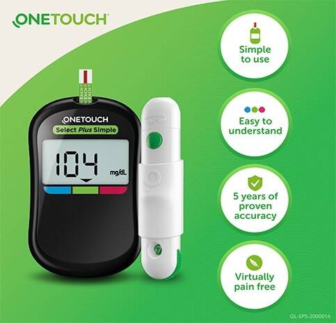 ONE TOUCH Select Plus Set(Meter + 25s Strips)