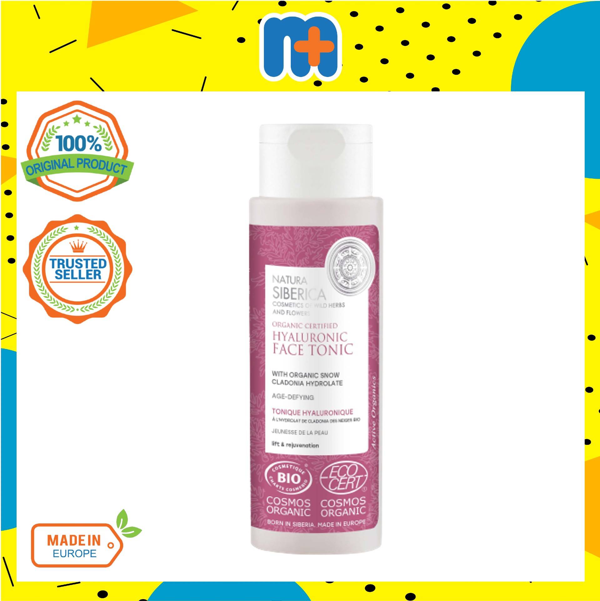 [MPLUS] NATURA SIBERICA ORGANIC Certified Age Defying Hyaluronic Face ...