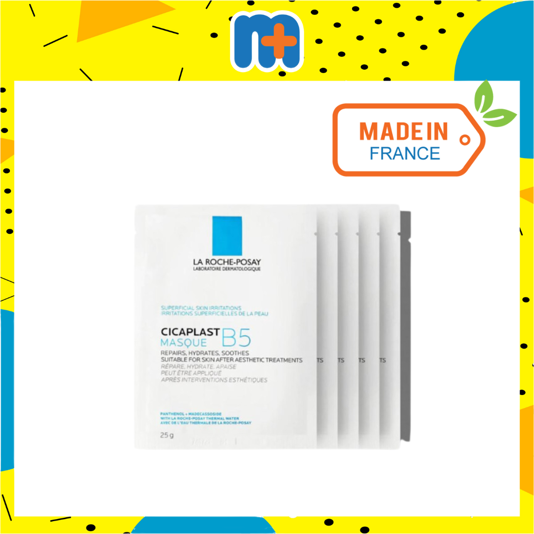 [MPLUS] LA ROCHE POSAY Cicaplast Mask B5 25G X 5