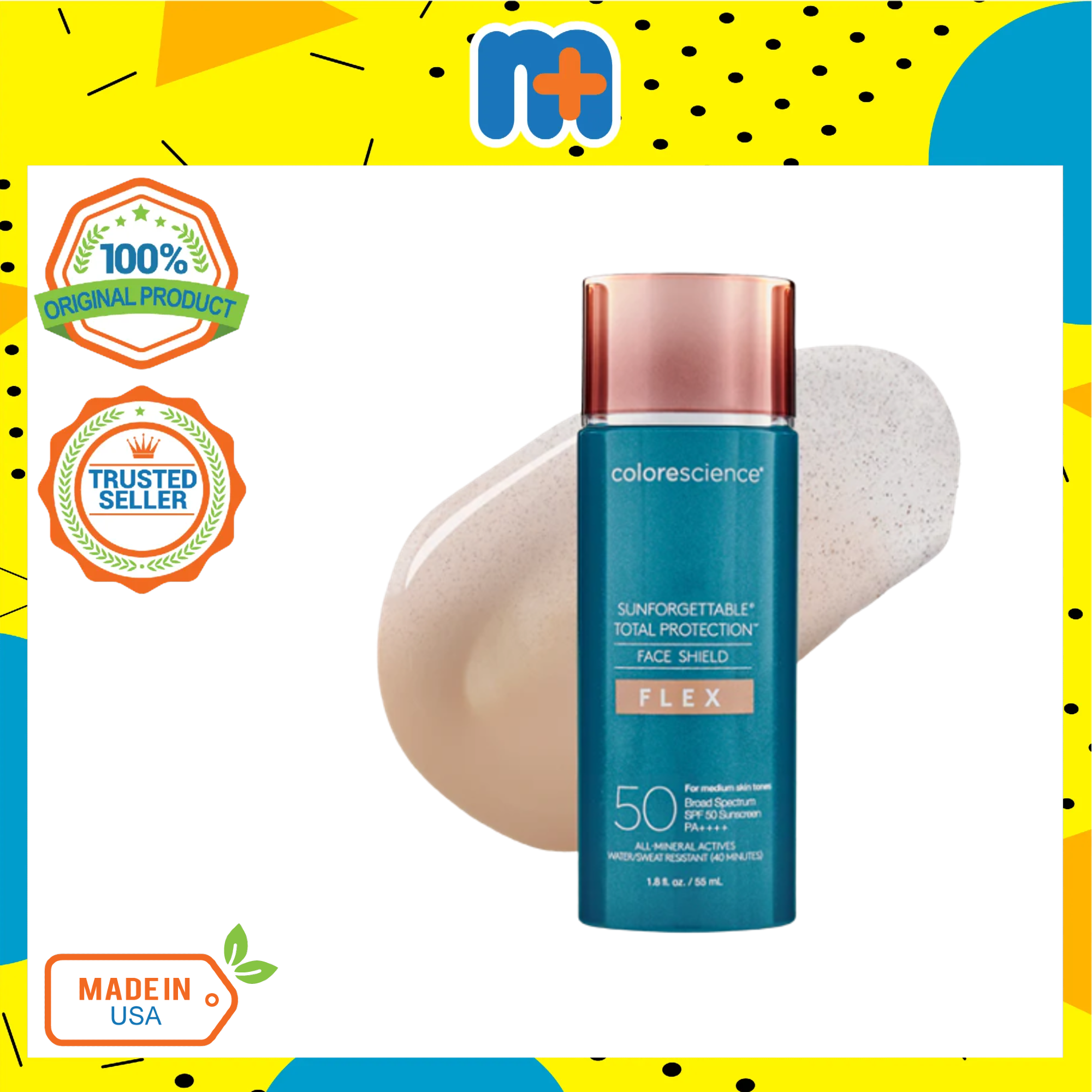 #COLORESCIENCE SUNFORGETTABLE TOTAL PROTECTION FACE SHIELD FLEX SPF50 ...