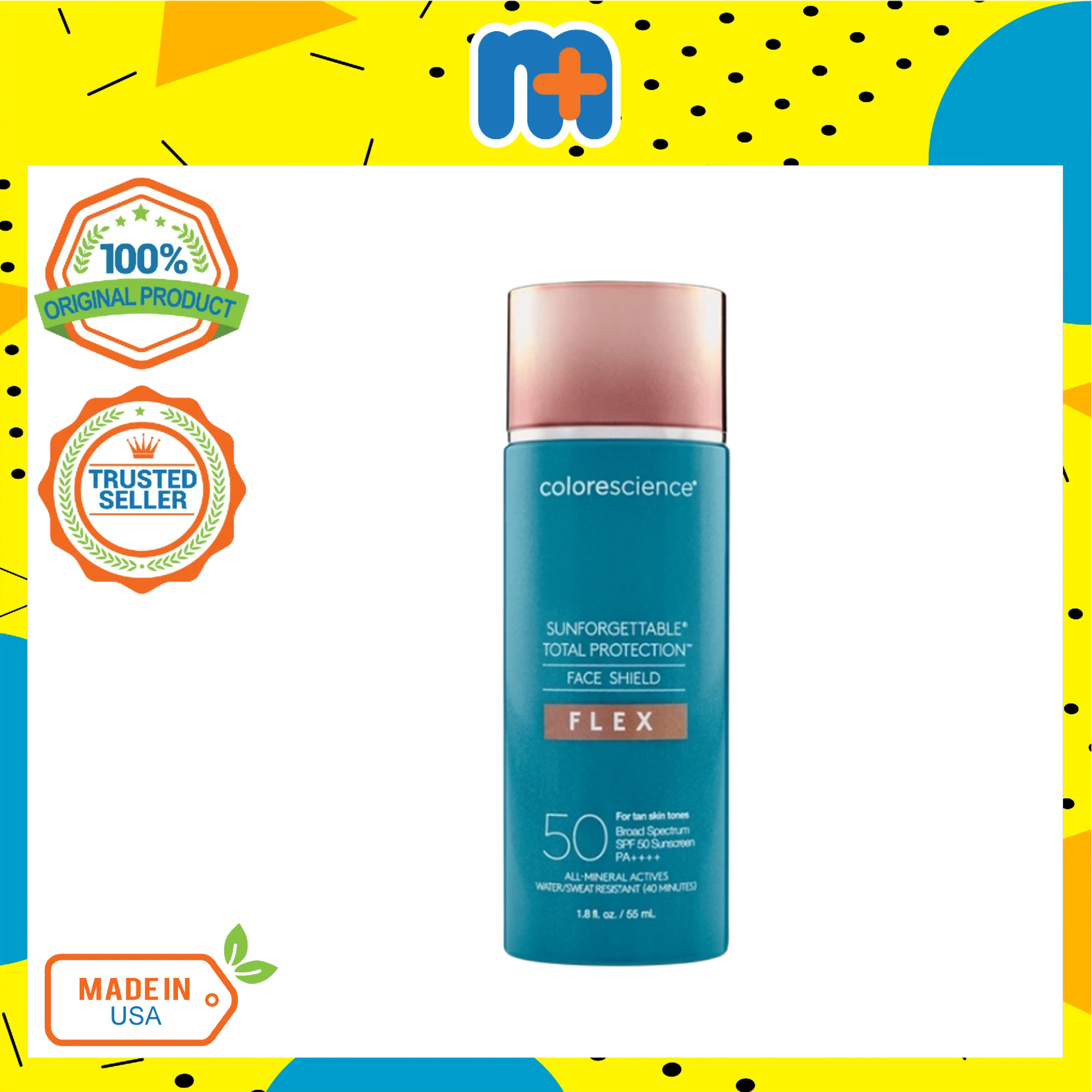 #COLORESCIENCE SUNFORGETTABLE TOTAL PROTECTION FACE SHIELD FLEX SPF50 ...