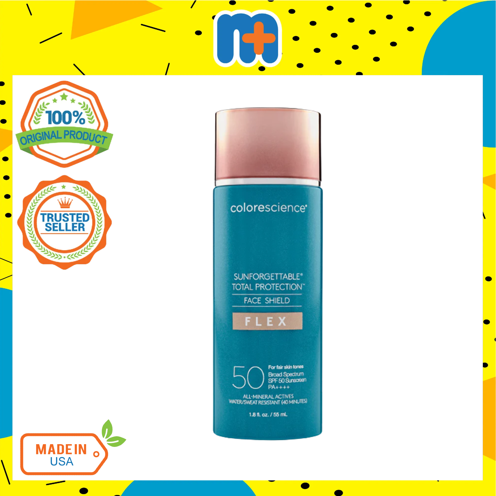 #COLORESCIENCE SUNFORGETTABLE TOTAL PROTECTION FACE SHIELD SPF50 - FAIR