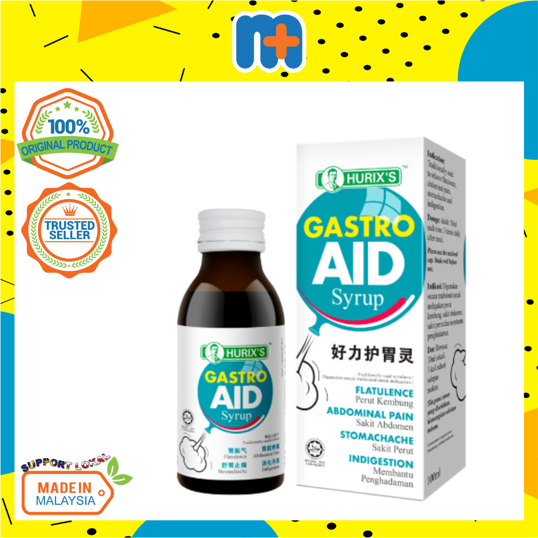 HURIX'S GASTRO AID SYRUP 100ML