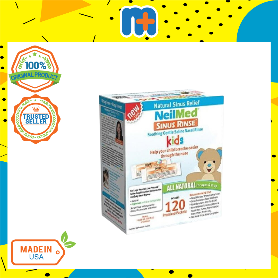 NEILMED SINUS PREMIXED PAEDIATRIC 120S