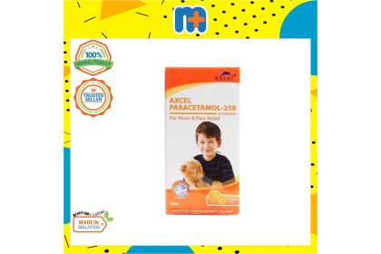 [MPLUS] AXCEL Paracetamol 250MG (Orange) 90ml