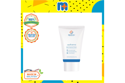 #MEDSONS AQUA DERMAL BASIC AQUEOUS CREAM 120G