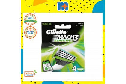 GILLETTE MACH3 SENSITIVE 4 CART