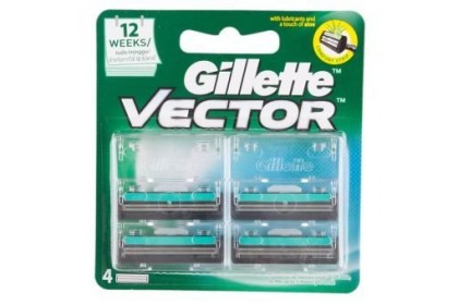 GILLETTE VECTOR PLUS 4 CART