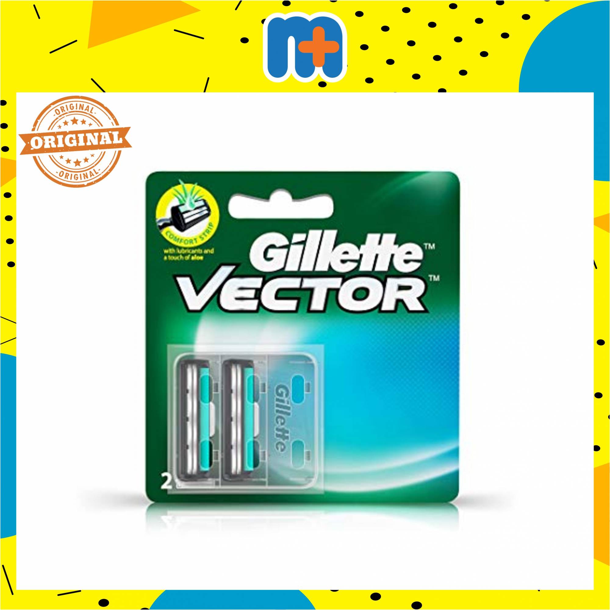 [MPLUS] GILLETTE VECTOR PLUS 2 CART