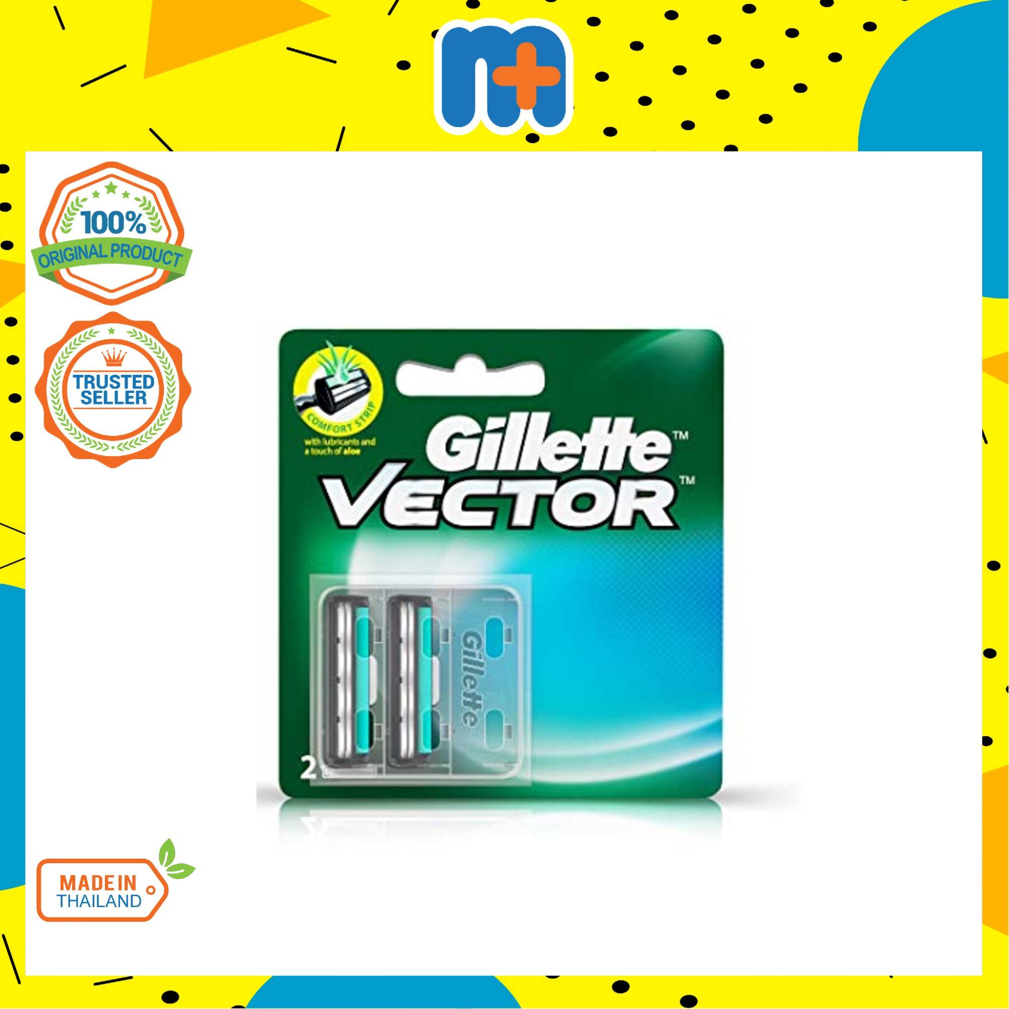 GILLETTE VECTOR PLUS 2 CART