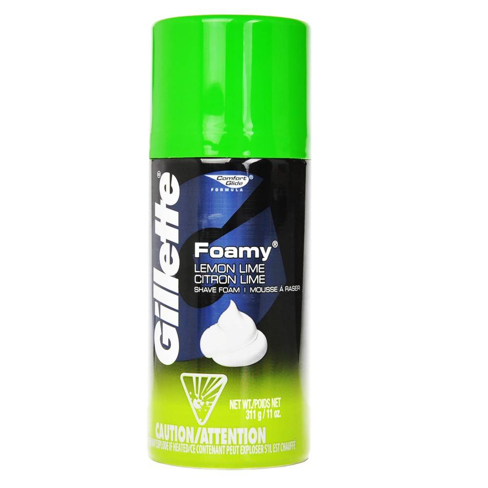 GILLETTE FOAMY LEMON LIME 311G