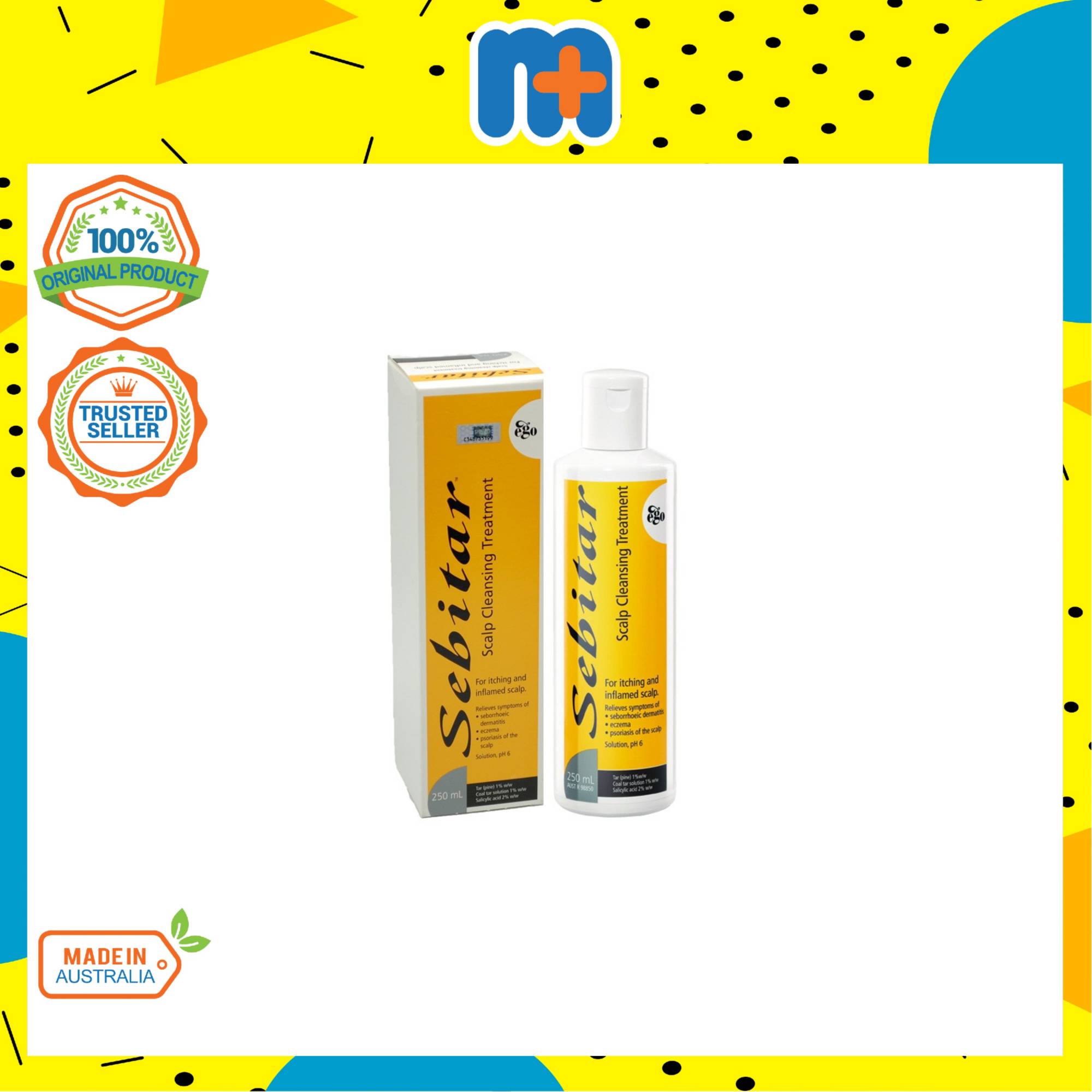 [MPLUS] EGO SEBITAR Scalp Cleansing Solution 250ml