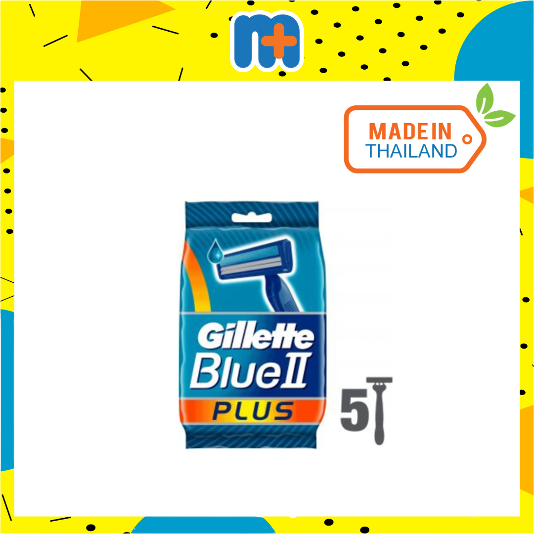 GILLETTE BLUE II PLUS RAZOR 5S FOC 1S