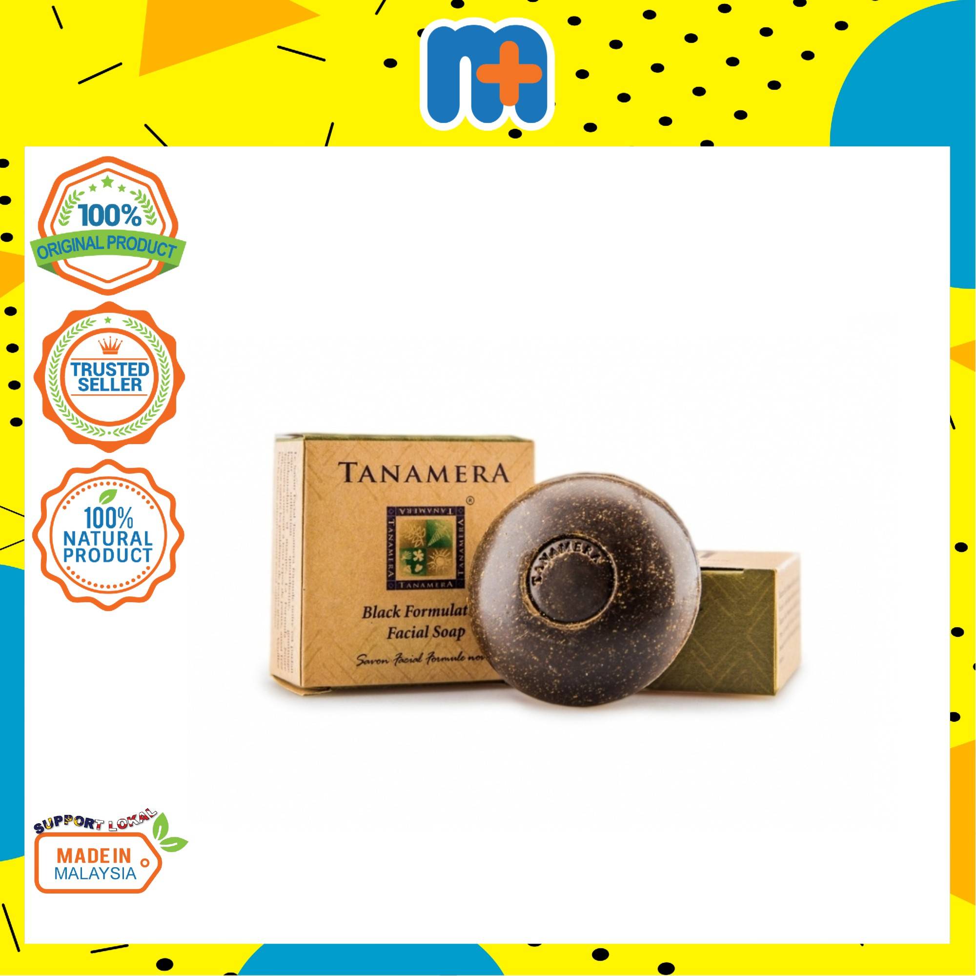 TANAMERA TN02-R004 BLACK FORMULATION FACIAL SOAP 60G
