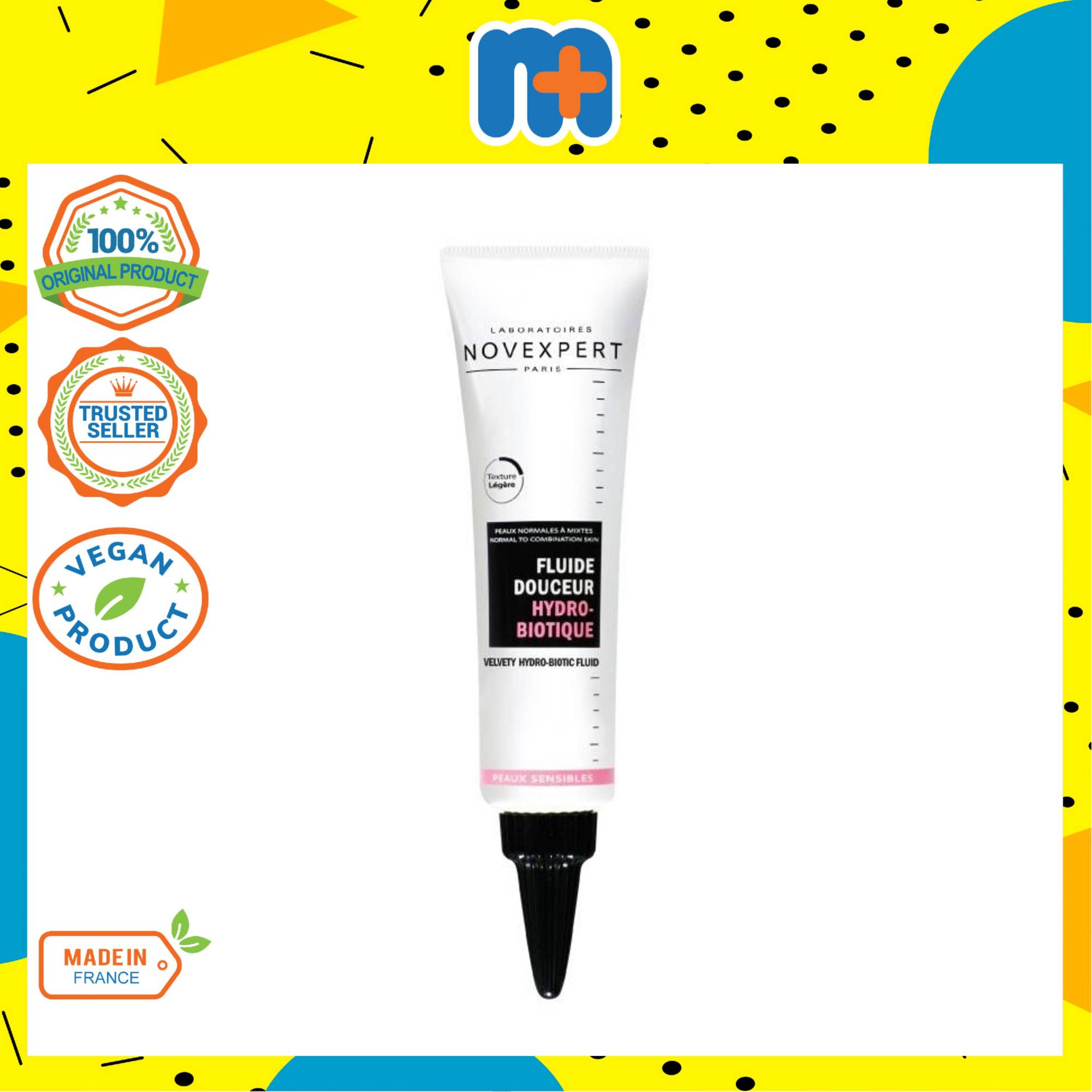 NOVEXPERT VELVETY HYDRO-BIOTIC FLUID 30ML