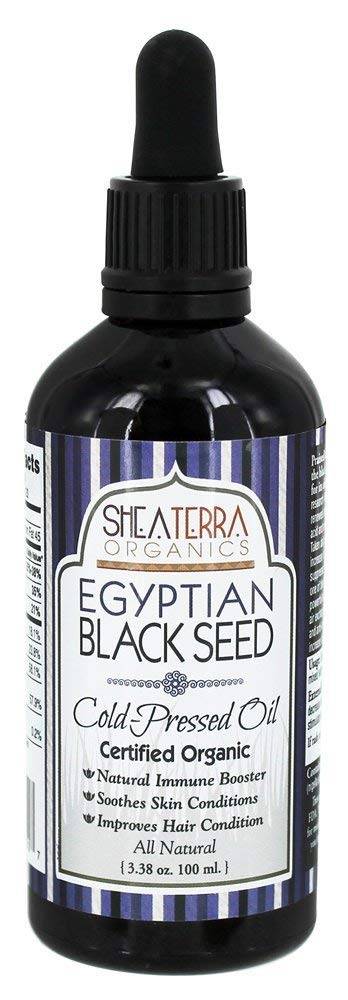 SHEA TERRA ORGANICS BLACK SEED OIL 3.38OZ 100ML