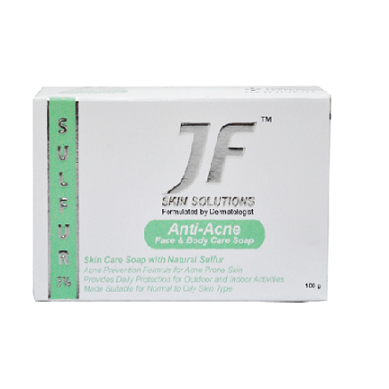 JF SULFUR SOAP SULPHUR 5% 100G