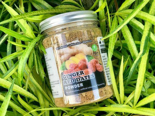 THREE LEAFS GINGER RED DATES POWDER 250G