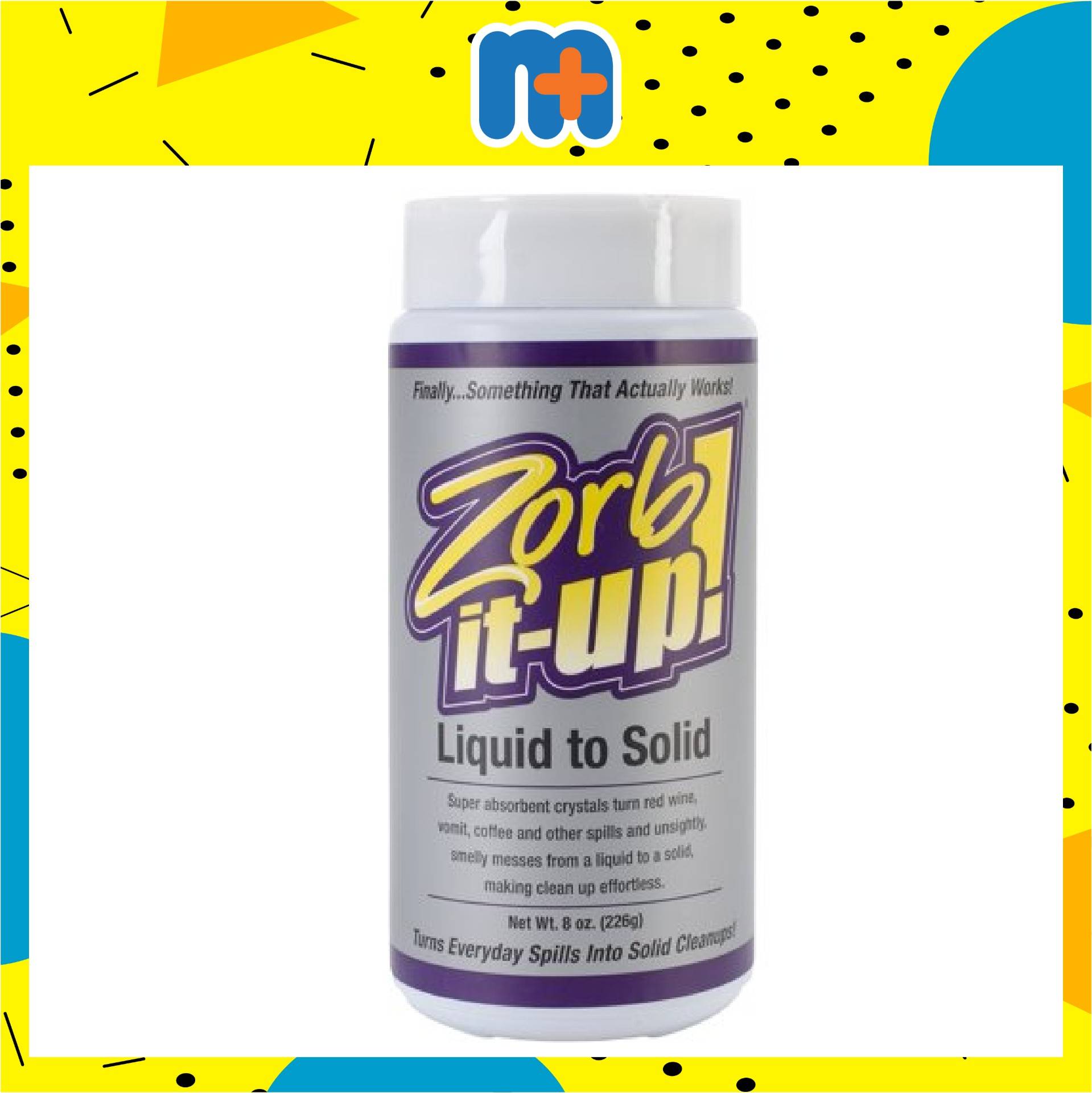 [MPLUS] CLEARANCE ZORB IT-UP Liquid To Solid 8Oz
